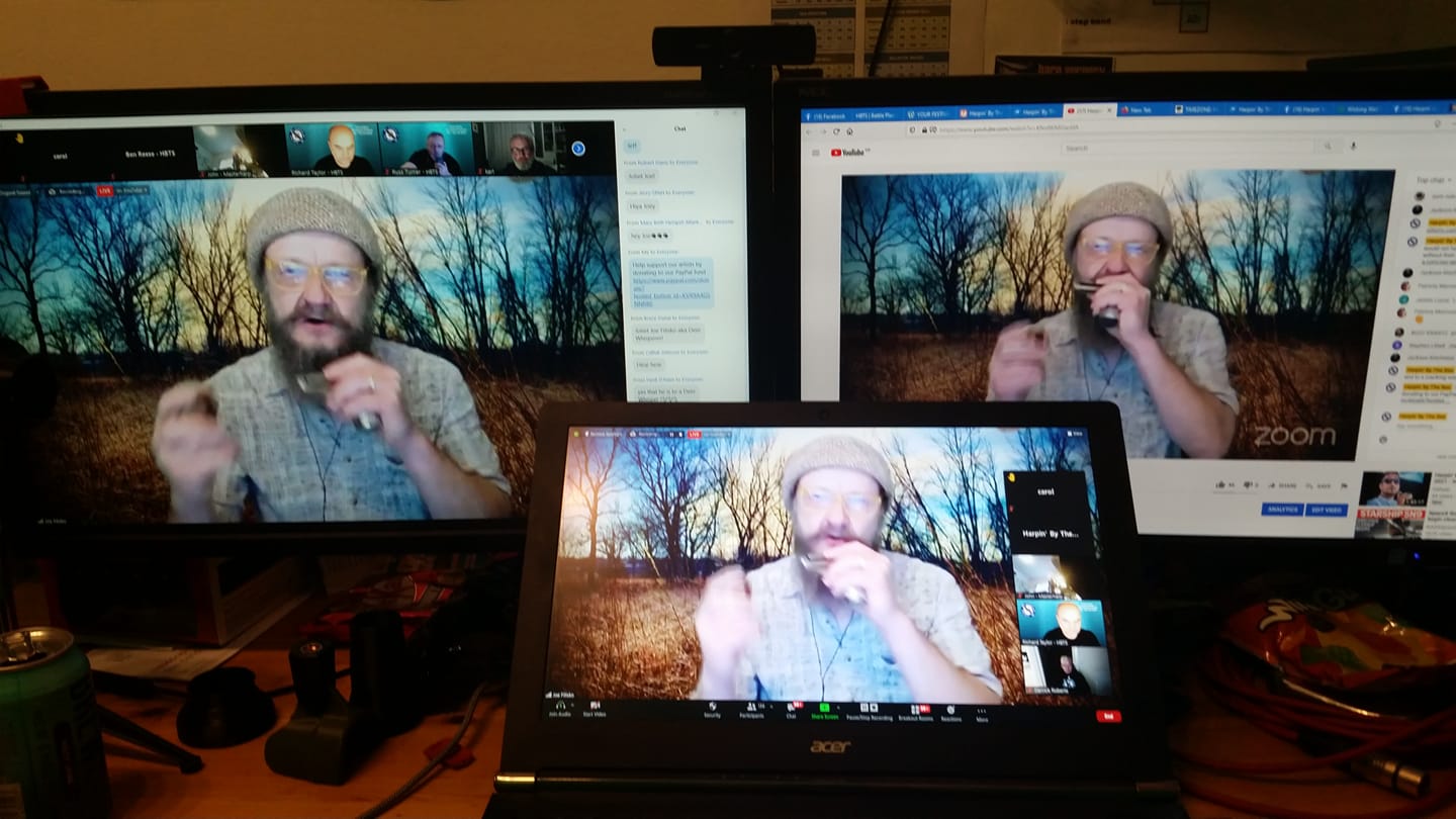 2021 – HBTS ON ZOOM – Harpin' by the Sea